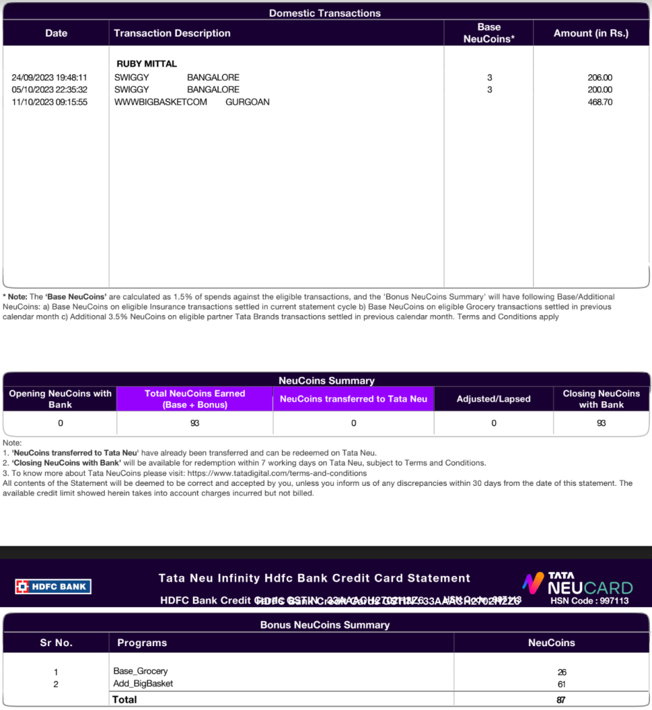 Tata Neu HDFC Credit Card Review – CredCrux