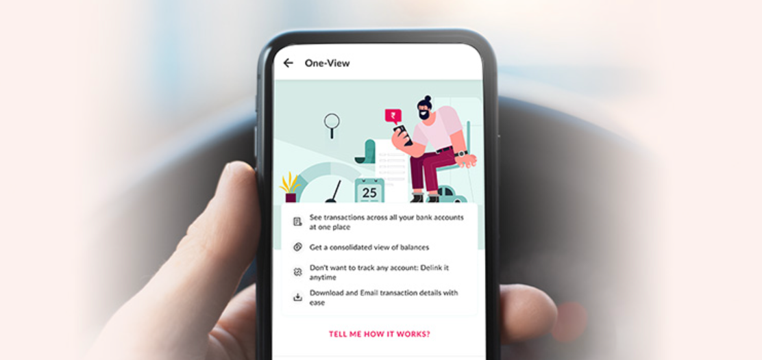 Single view dashboard of all bank accounts – CredCrux